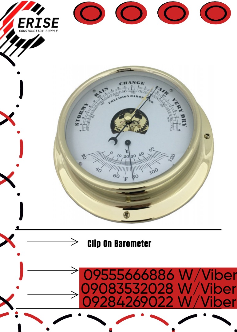 Clip On Barometer, Commercial & Industrial, Construction Tools ...