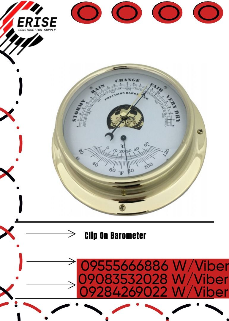 Clip On Barometer, Commercial & Industrial, Construction Tools ...