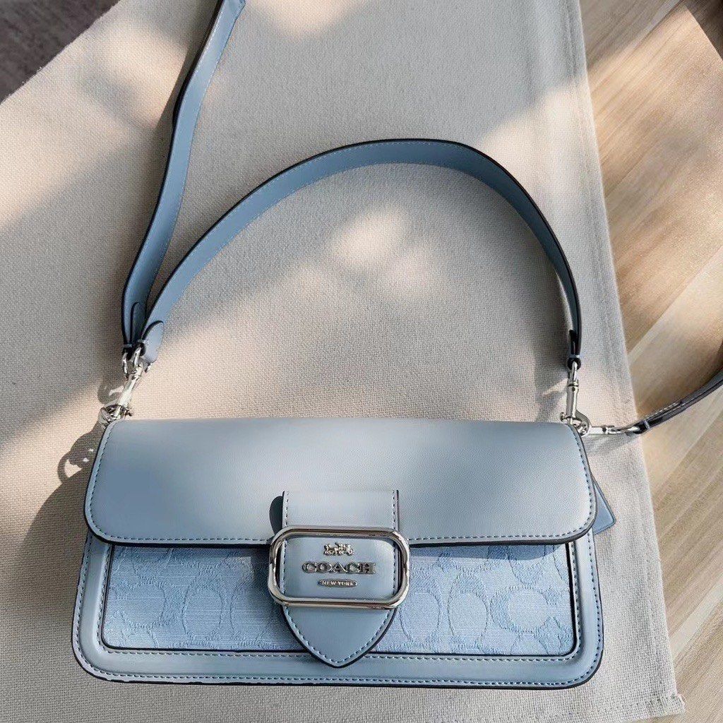 Coach Morgan Crossbody in Signature Chambray, Women's Fashion, Bags ...