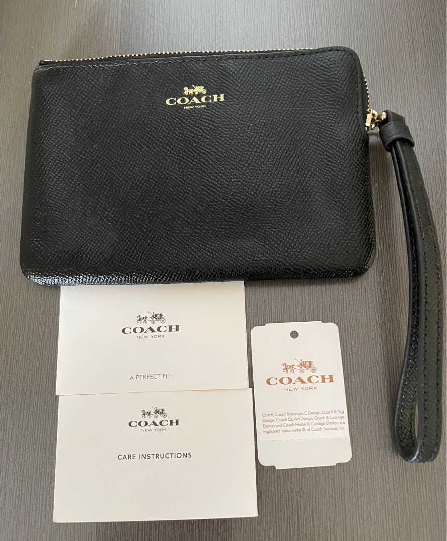Coach Pouch, Luxury, Bags & Wallets on Carousell