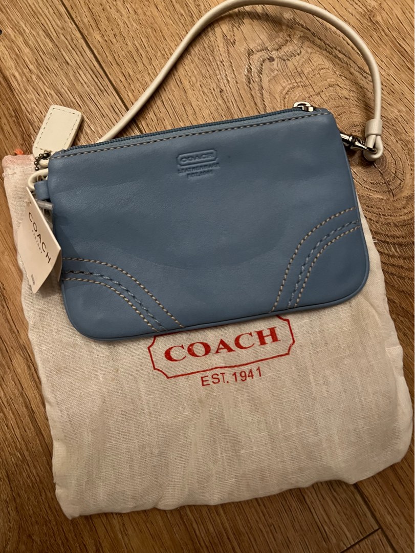 Coach pouch, Luxury, Accessories on Carousell
