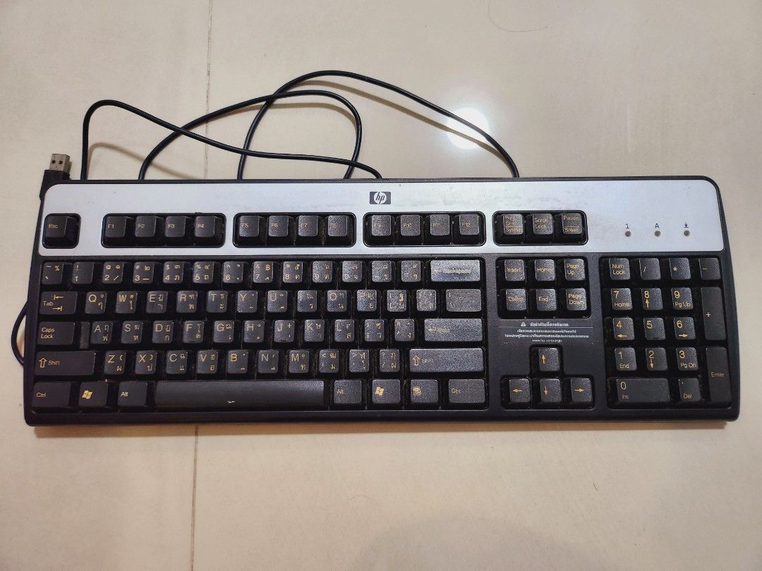 Computer Keyboard HP, Computers & Tech, Parts & Accessories, Computer ...