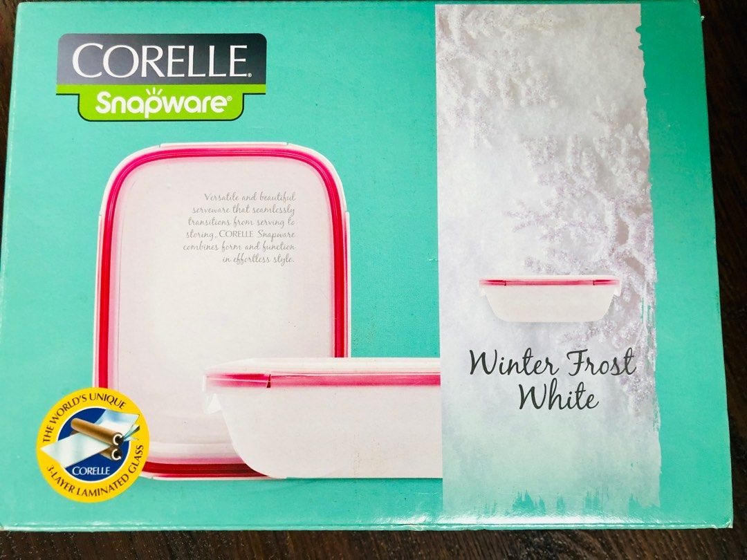 Corelle Snapware, Furniture & Home Living, Kitchenware & Tableware ...