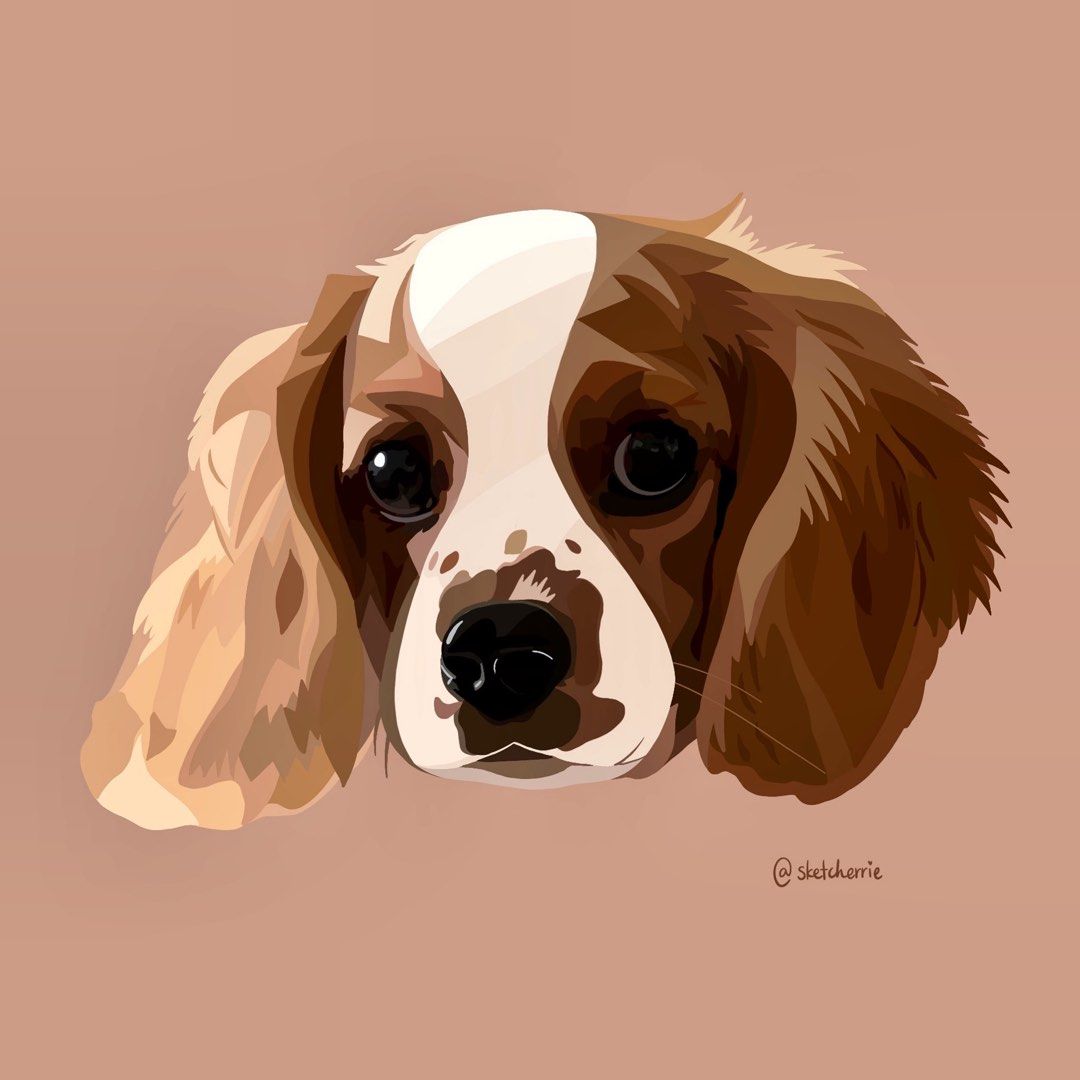 Custom Digital Illustration, Hobbies & Toys, Art & Prints on Carousell