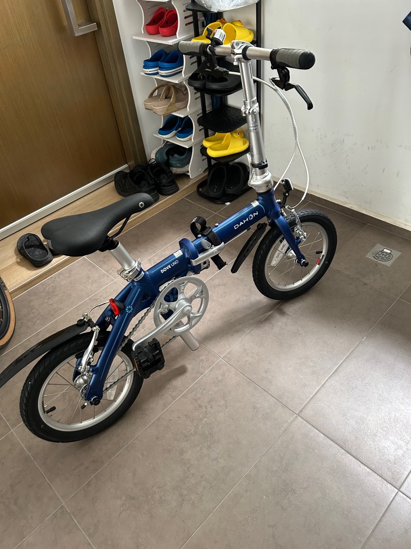 Dahon Dove UNO 14 inch kids foldable bicycle, Sports Equipment ...
