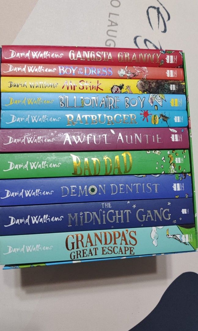 David Walliams 10 books, Hobbies & Toys, Books & Magazines, Children's ...