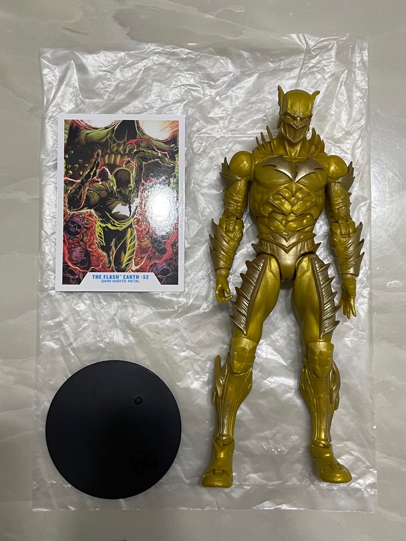 DC McFarlane Multiverse: Batman earth 52 ( Reverse Red death ) Dark ...