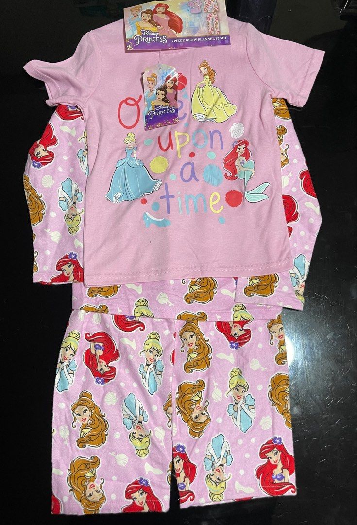 Disney Princess 3pc Sleepwear on Carousell