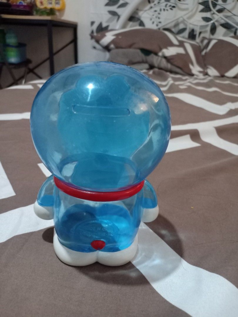 Doraemon Coin Bank and Figure, Hobbies & Toys, Toys & Games on Carousell