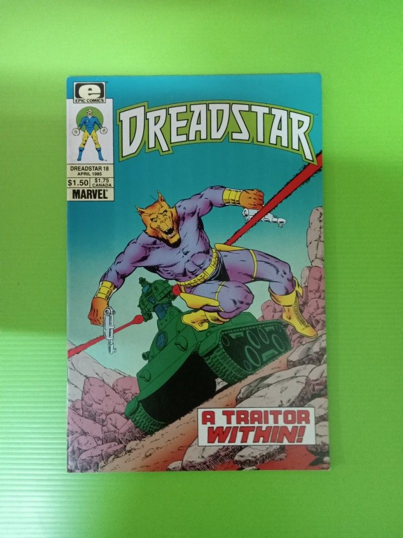 Dreadstar #18 ( Jim Starlin - Cover Art ) Marvel BRONZE Age Issue ...