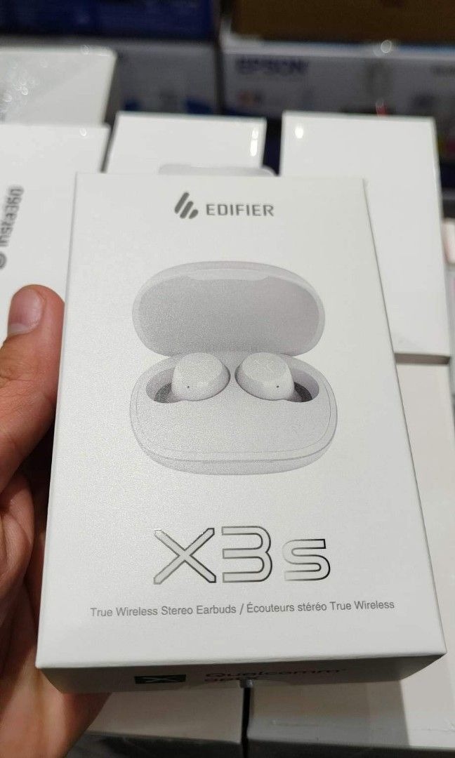 Edifier X3s True Wireless Earbuds Headphones In-Ear Bluetooth White on ...