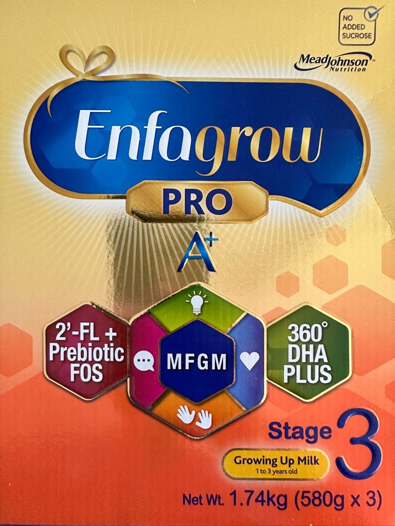 Enfagrow Stage 3, Babies & Kids, Nursing & Feeding, Weaning & Toddler ...