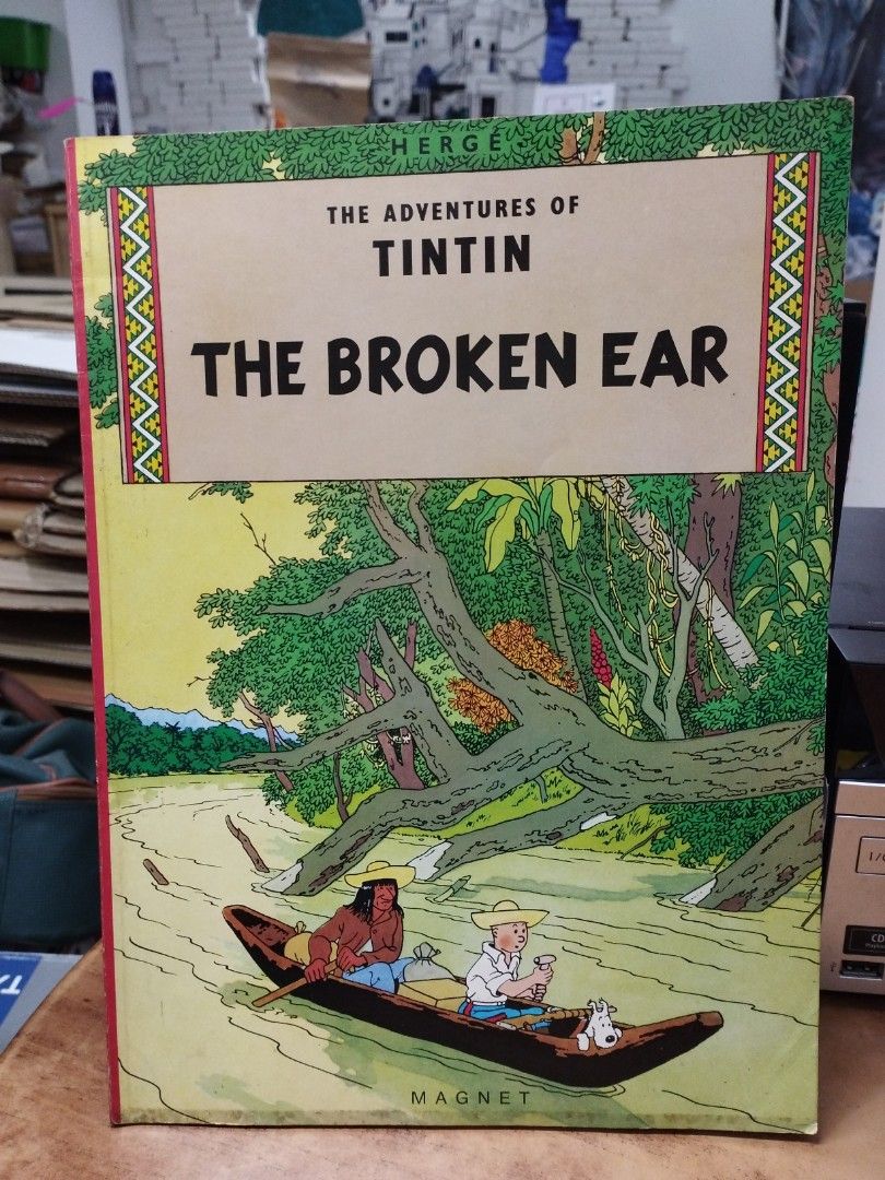 (ENG) The Adventures of Tintin : The Broken Ear, Hobbies & Toys, Books ...