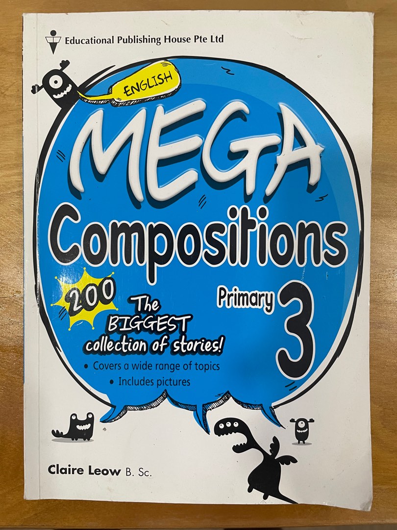 English Mega Composition Primary 3, Hobbies & Toys, Books & Magazines ...