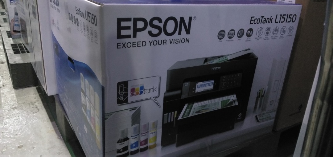 Epson Eco Tank L15150 A3 Wi-Fi Duplex All-in-One Ink Tank Printer ...