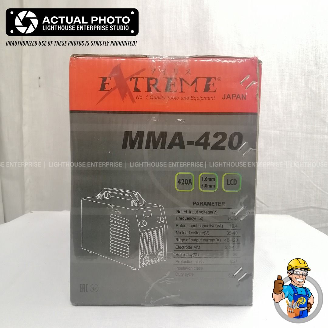 EXTREME Japan 420A Inverter Welding Machine (MMA-420) *LIGHTHOUSE ...