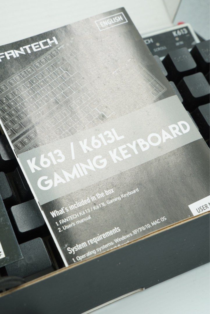 Fantech K613 Fighter TKL II, Computers & Tech, Parts & Accessories, Computer Keyboard on Carousell