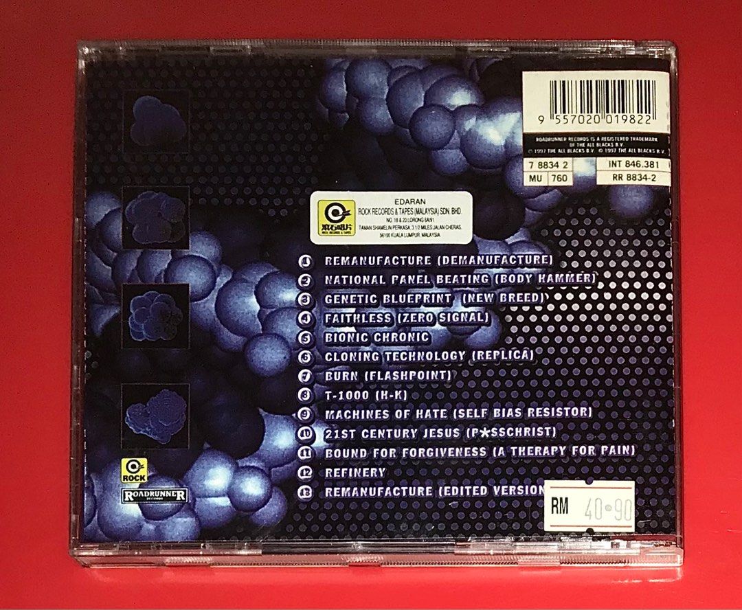 FEAR FACTORY - REMANUFACTURE CD, Hobbies & Toys, Music & Media, CDs ...