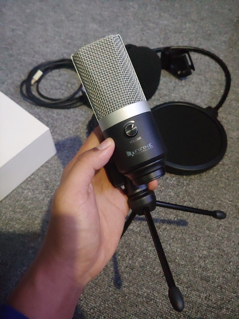 Fifine K670 USB Microphone, Audio, Microphones on Carousell