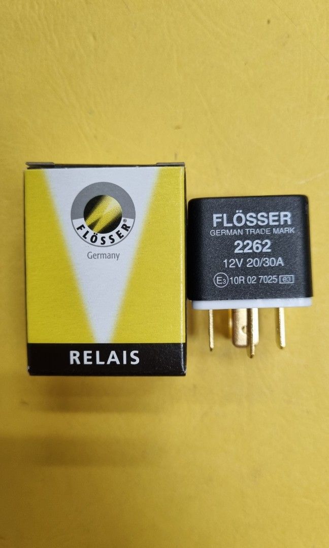 Flosser Car Relay, 2262, 12V 20/30A, TV & Home Appliances, Electrical ...