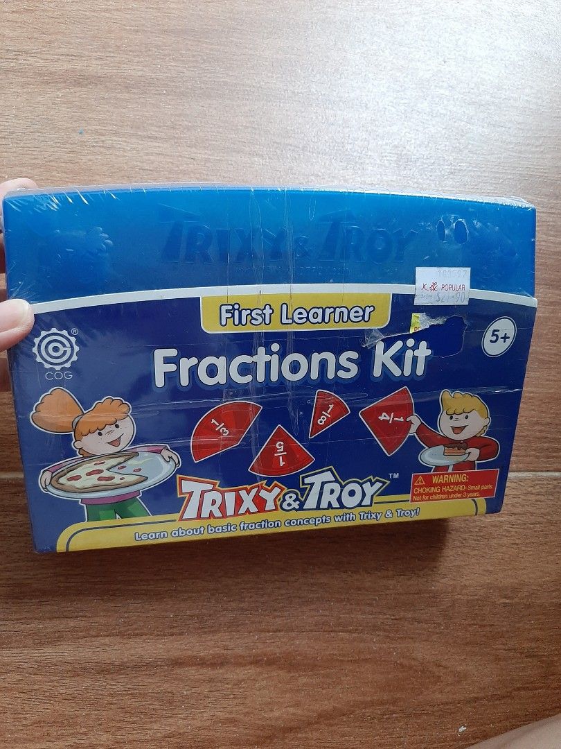 Fractions kit trixy & troy, Toys & Collectibles, Mainan di Carousell