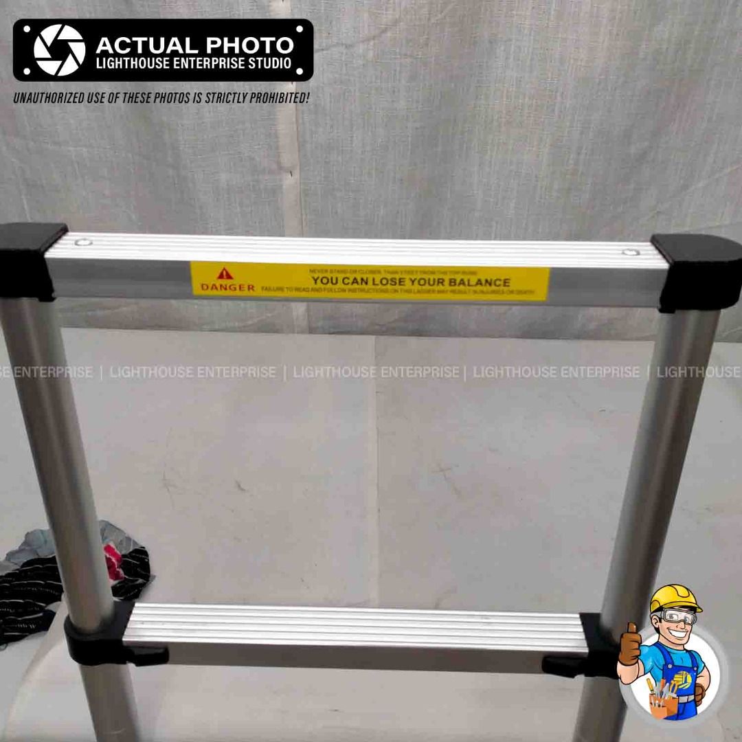 FUJIMA Japan Aluminum Telescopic Single Ladder / Telescopic Foldable ...