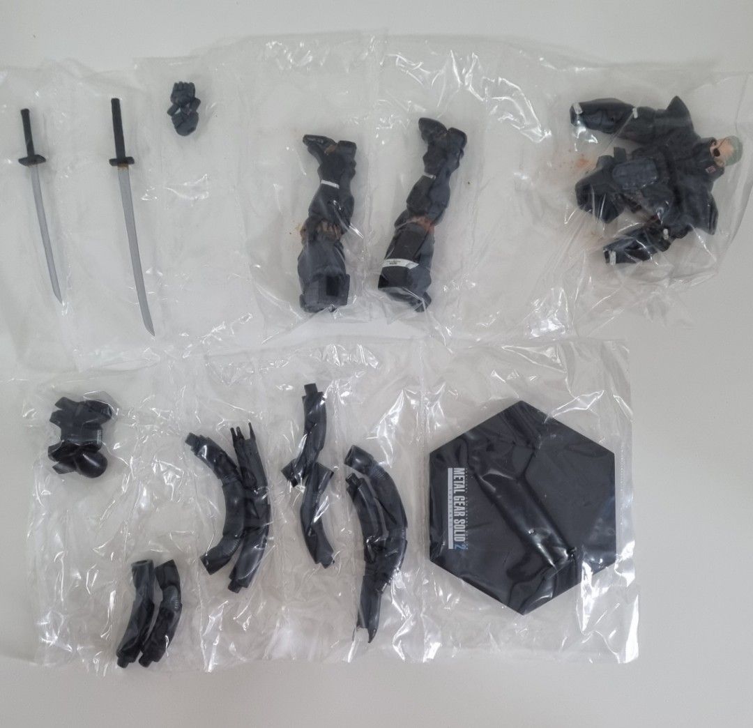 Full Set of 7 Metal Gear Solid 2 Substance Konami Figure Collection by ...