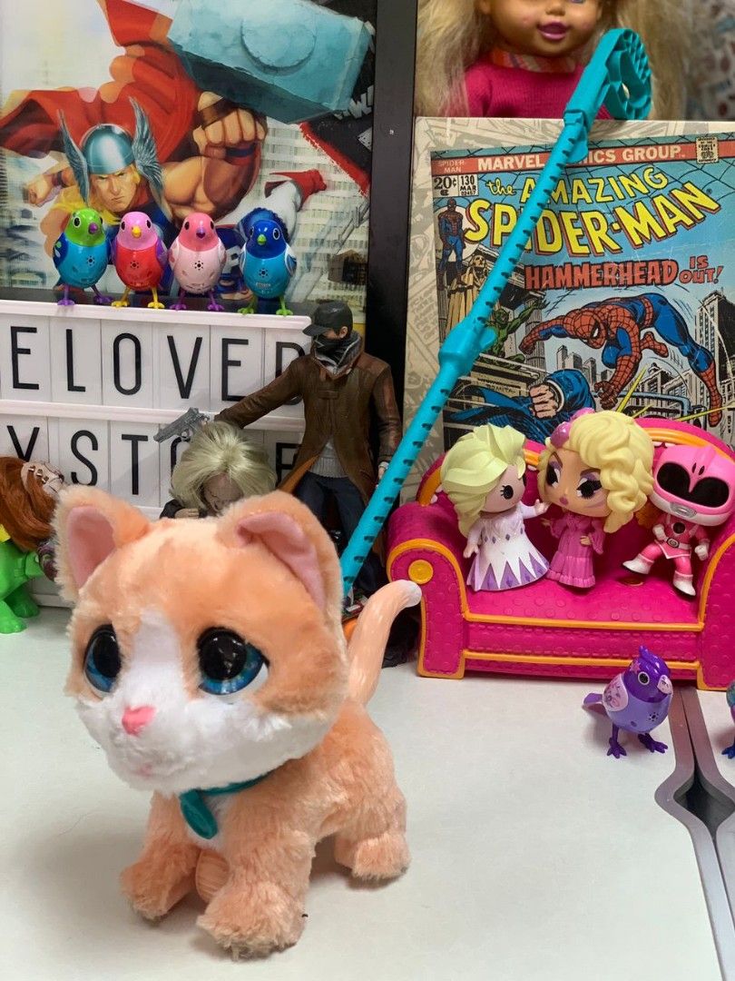 Furreal the Cat Interactive, Hobbies & Toys, Toys & Games on Carousell