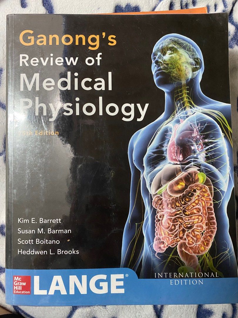 Ganong's Review of Medical Physiology (25th Ed) on Carousell
