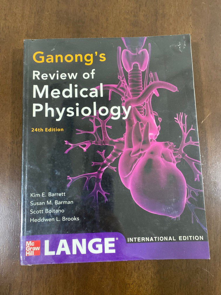 Ganong's Review of Medical Physiology 24th Edition, Hobbies & Toys ...