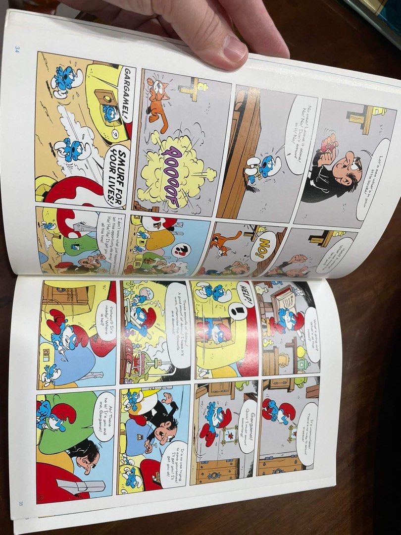 Gargamel and the Smurfs, Hobbies & Toys, Books & Magazines, Comics & Manga on Carousell