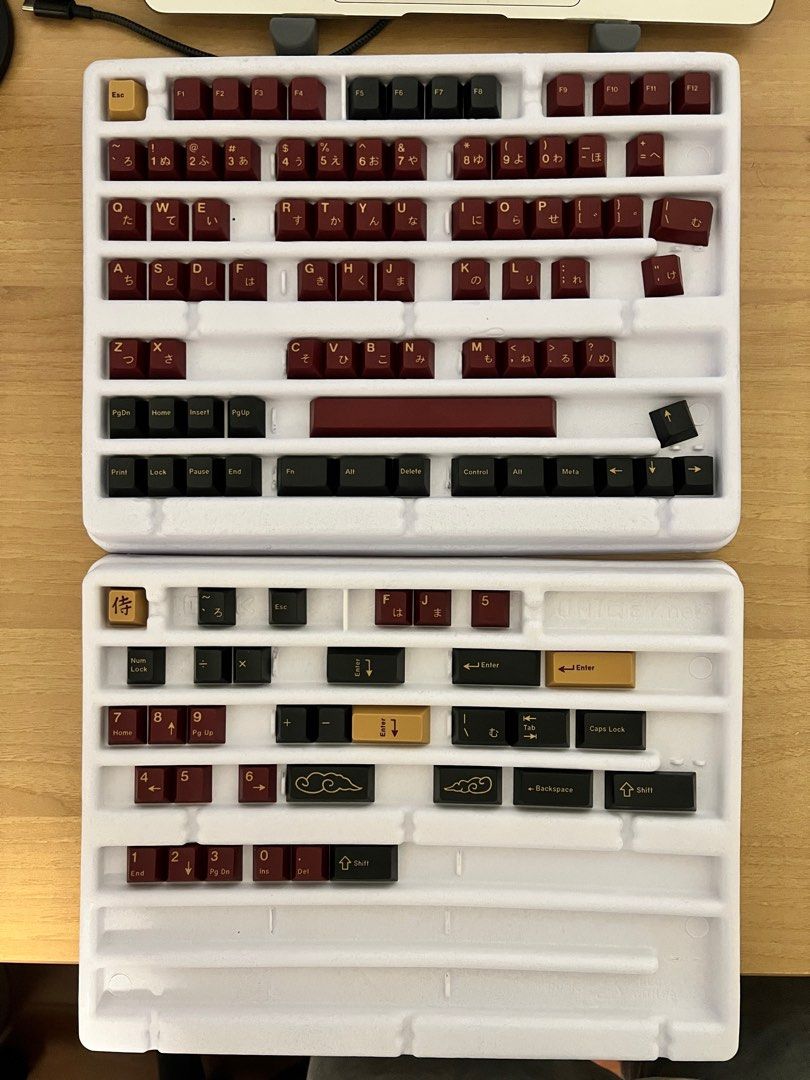 GMK Red Samurai base kit, 電腦＆科技, 電腦周邊及配件, 電腦鍵盤及相關產品 - Carousell