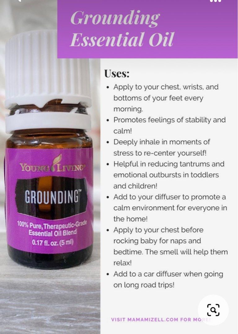 Grounding 5 ml $26.50 Essential Oil, Furniture & Home Living, Home ...