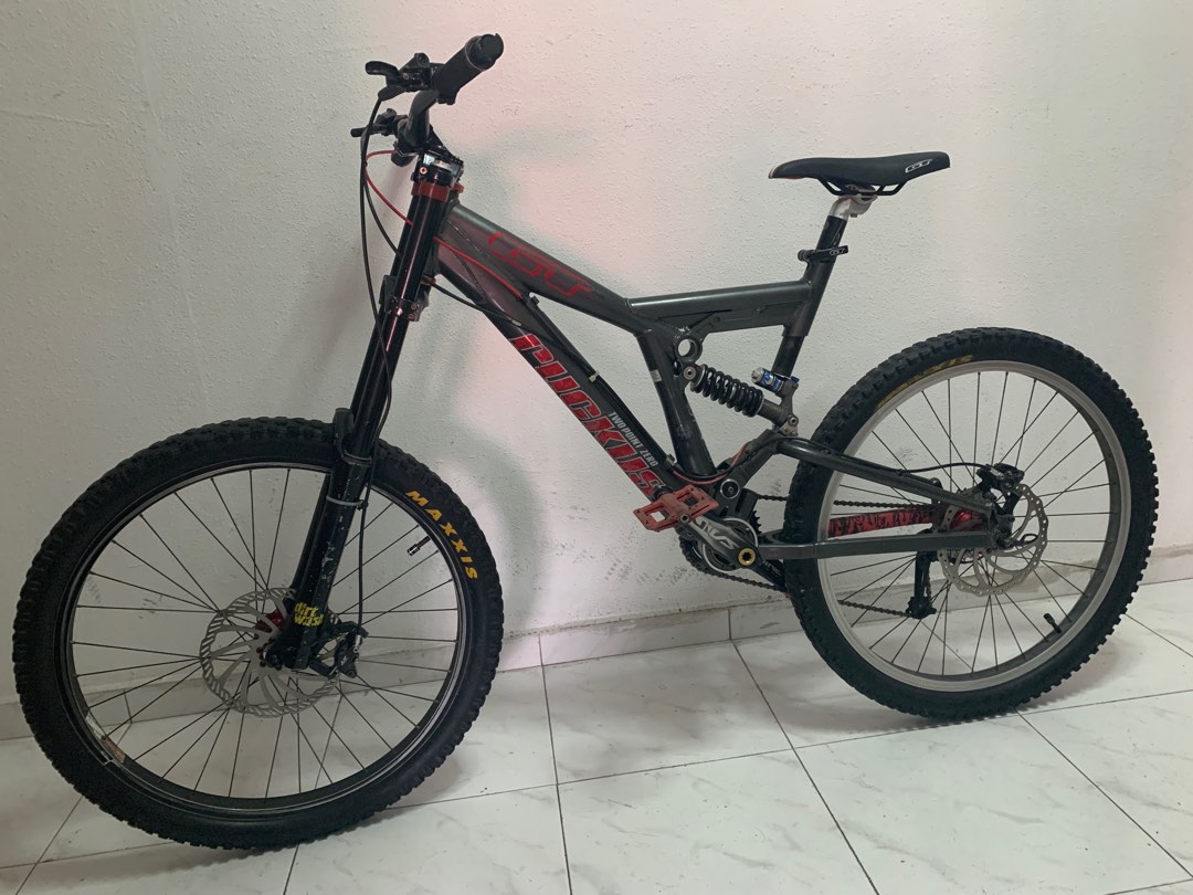 GT full suspension Fox hydraulic disc brake, Sports Equipment, Bicycles ...