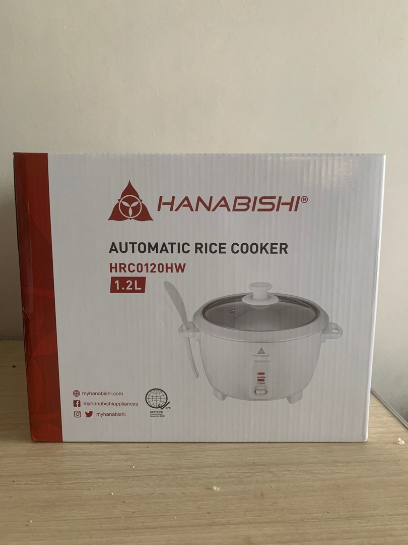 Hanabishi Automatic Rice Cooker 1.2L on Carousell