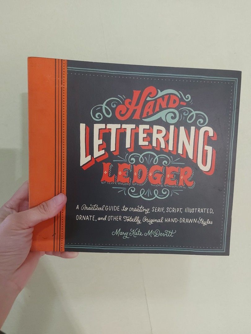 Hand-Lettering Ledger, Hobbies & Toys, Books & Magazines, Textbooks on ...