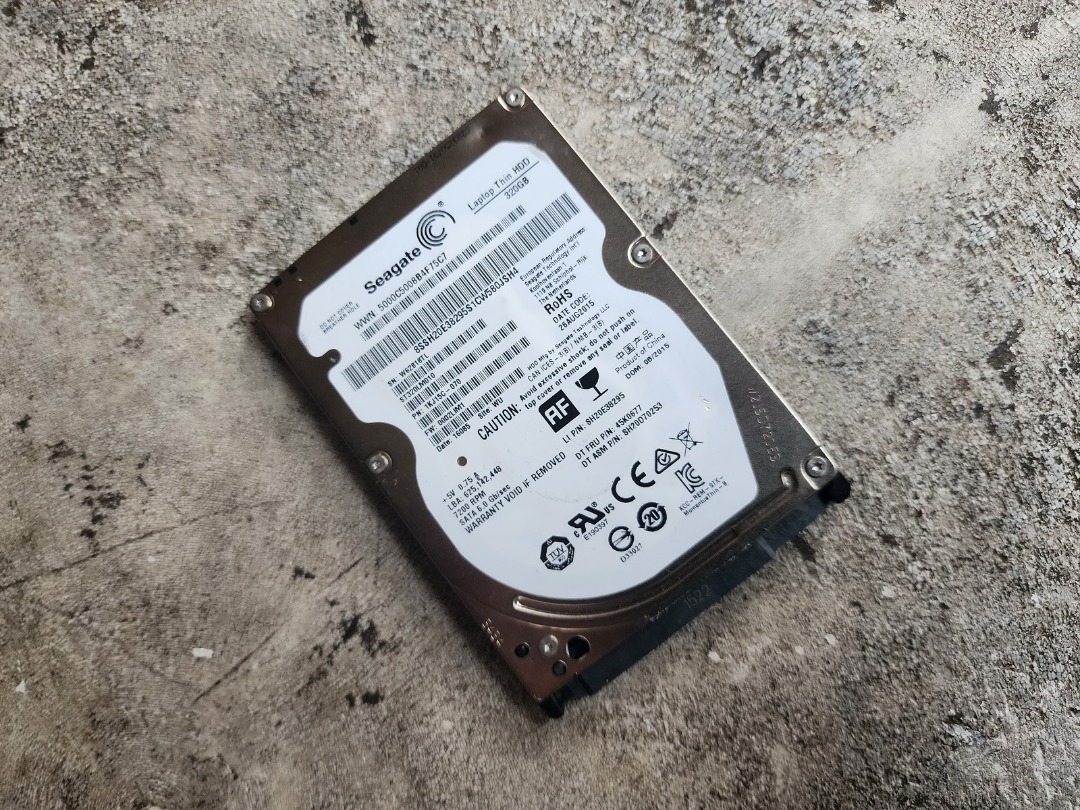 Hardisk HDD Internal PC Laptop 2.5 Seagate 320GB SATA 00, Elektronik ...