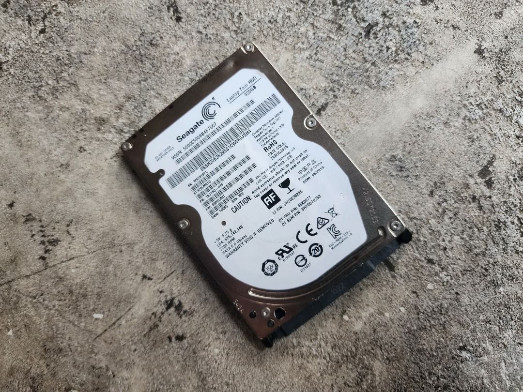 Hardisk HDD Internal PC Laptop 2.5 Seagate 320GB SATA 00, Elektronik ...