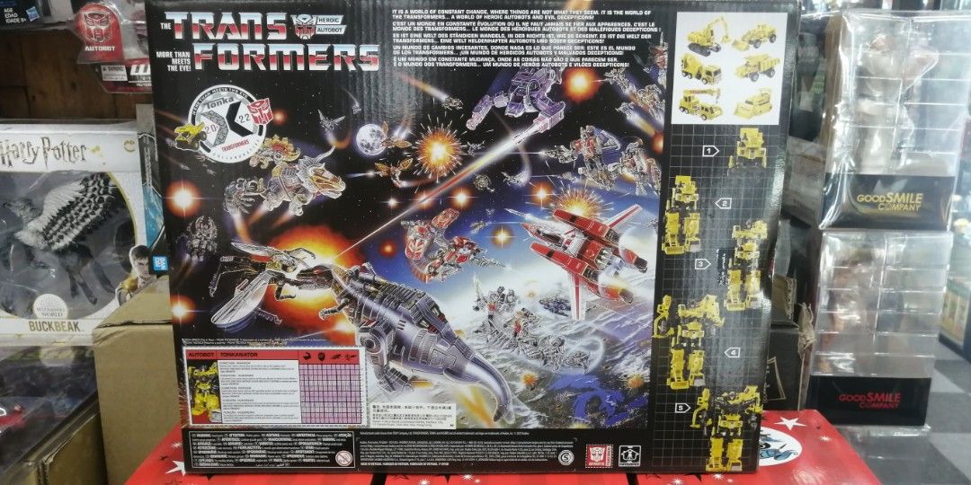 Hasbro Transformers Misb Tonka x Transformers Devastator Tonkanator ...