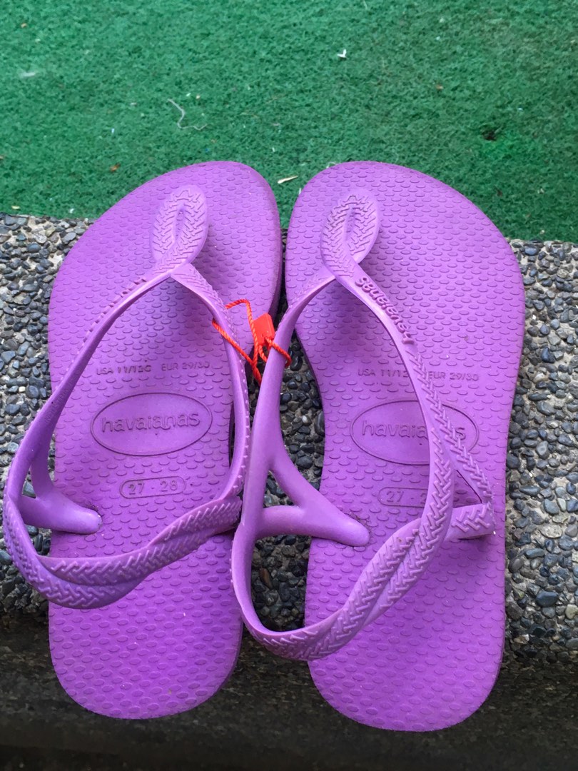 Havaianas Purple Sandals on Carousell