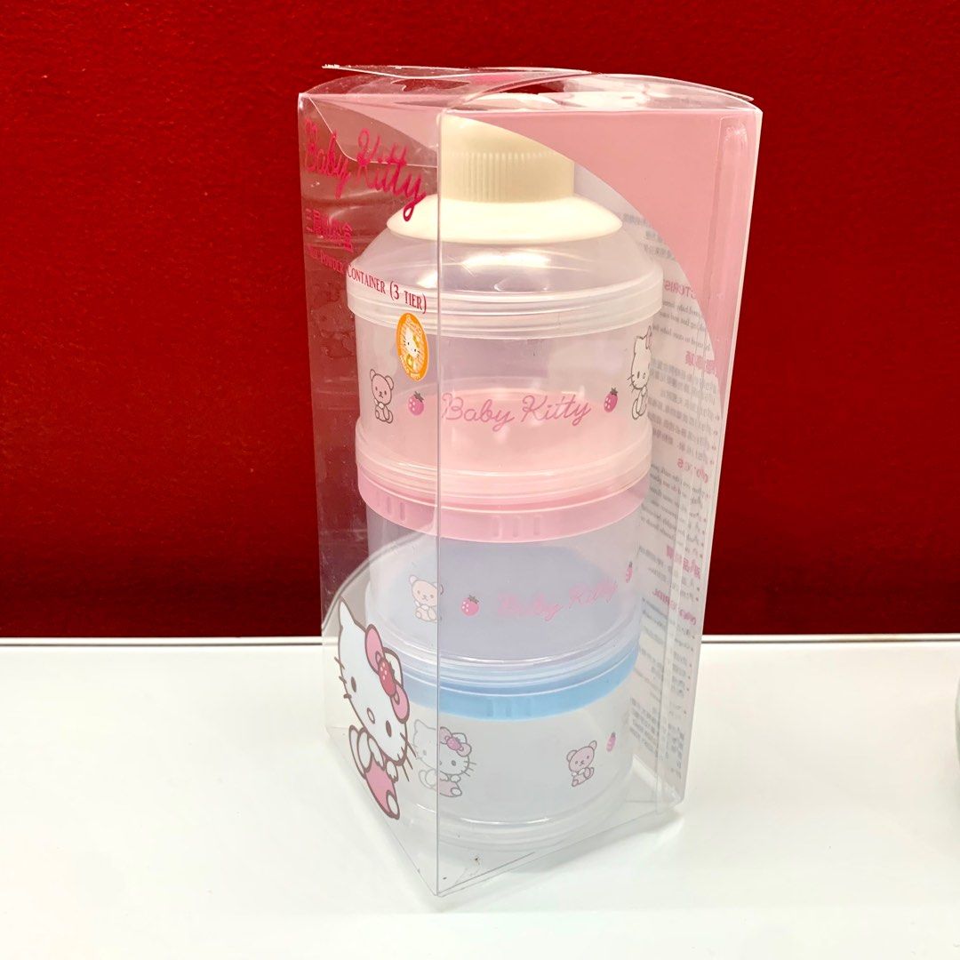 Hello Kitty Sanrio Milk Powder 3 Tier, Babies & Kids, Nursing & Feeding ...