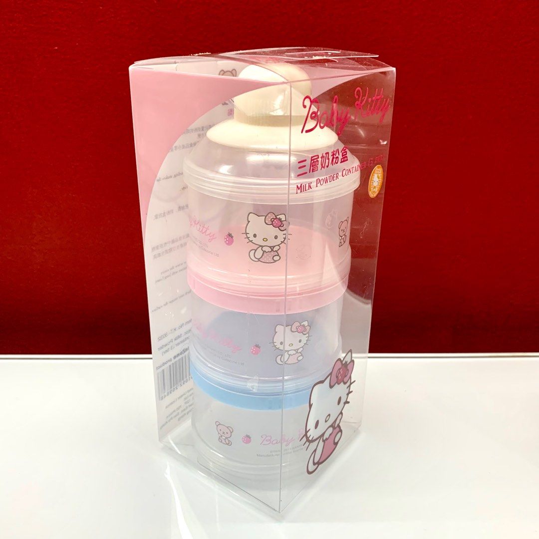 Hello Kitty Sanrio Milk Powder 3 Tier, Babies & Kids, Nursing & Feeding ...