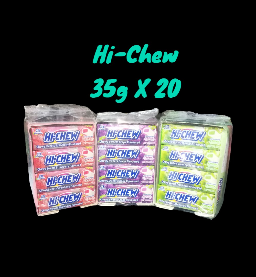 HI CHEW CANDY 35G X 20PC PARTY PACK, Food & Drinks, Packaged & Instant ...