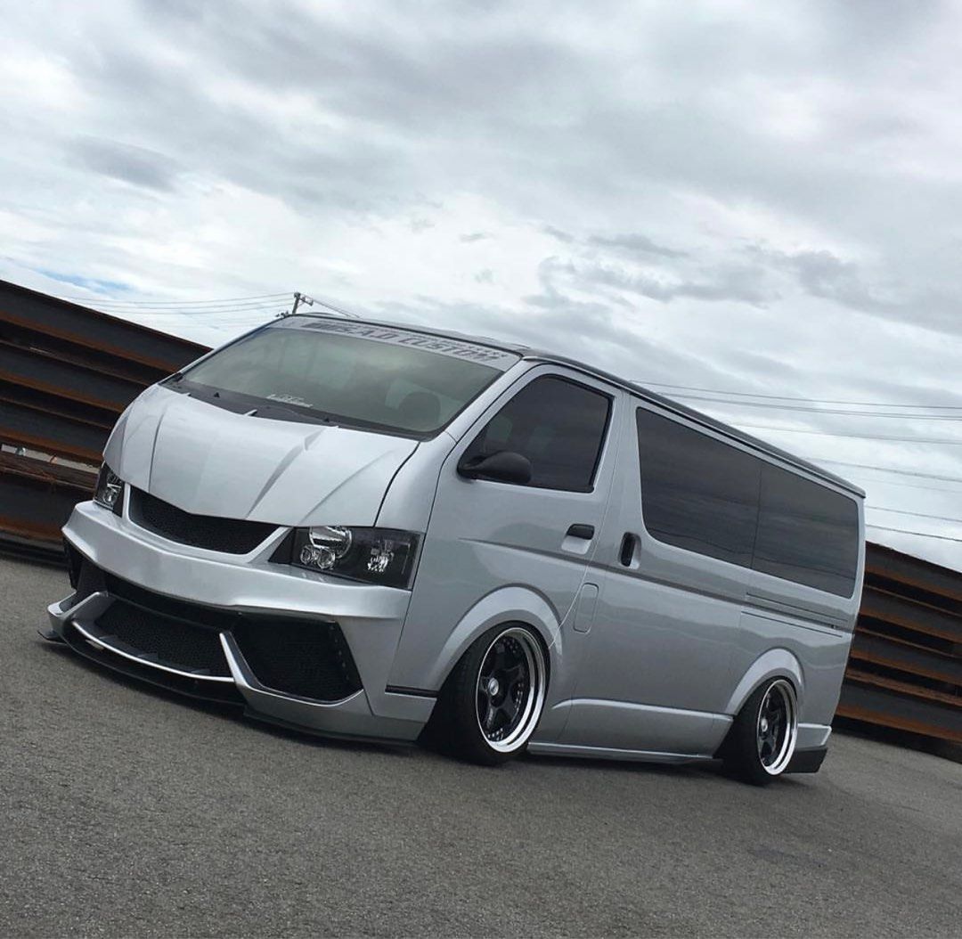 Hiace sad stinger bumper with led, Car Accessories, Accessories on ...