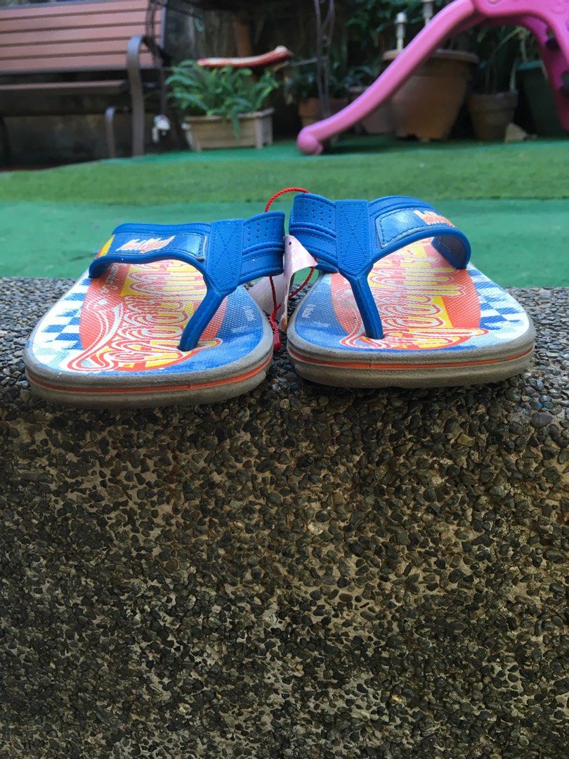 Hot Wheels Kids Slippers on Carousell