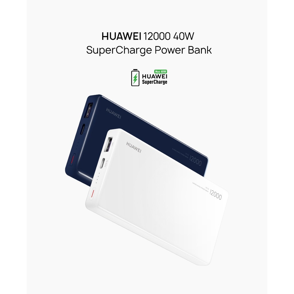 Huawei 12000Mah Powerbank CP12s 40w White Color ONLY, Mobile Phones ...