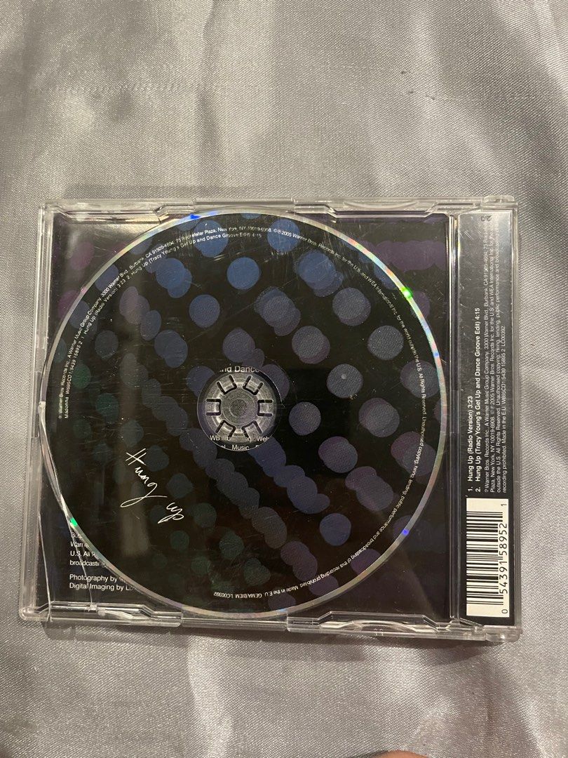 Hung Up Madonna CD Single on Carousell