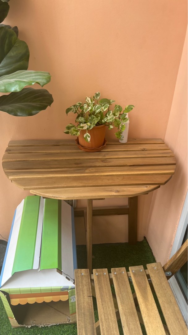 ikea askholmen table, Furniture & Home Living, Furniture, Other Home ...