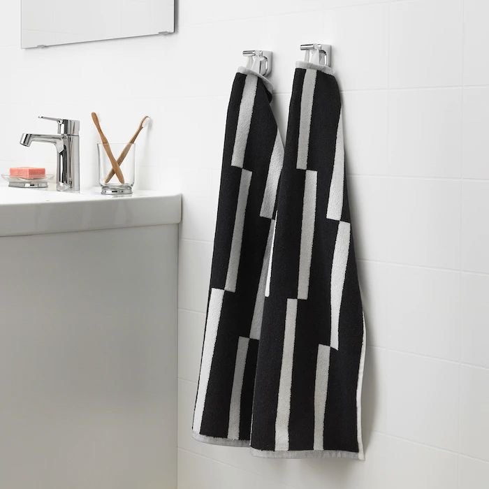 IKEA KINNEN hand towel tuala lap tangan muka dapur gym, Furniture ...