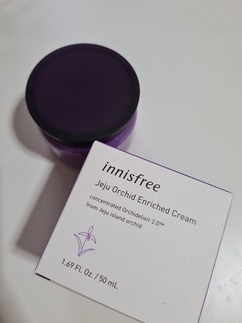 innisfree jeju orchid enriched cream, Beauty & Personal Care, Face ...